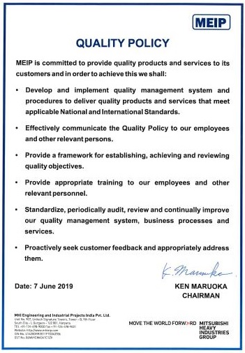 Quality Policy Examples Quality Policy